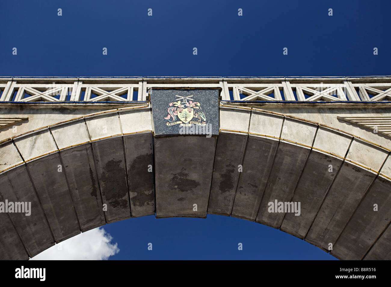 Independence Arch in Chamberlain Bridge, downtown Bridgetown, West ...