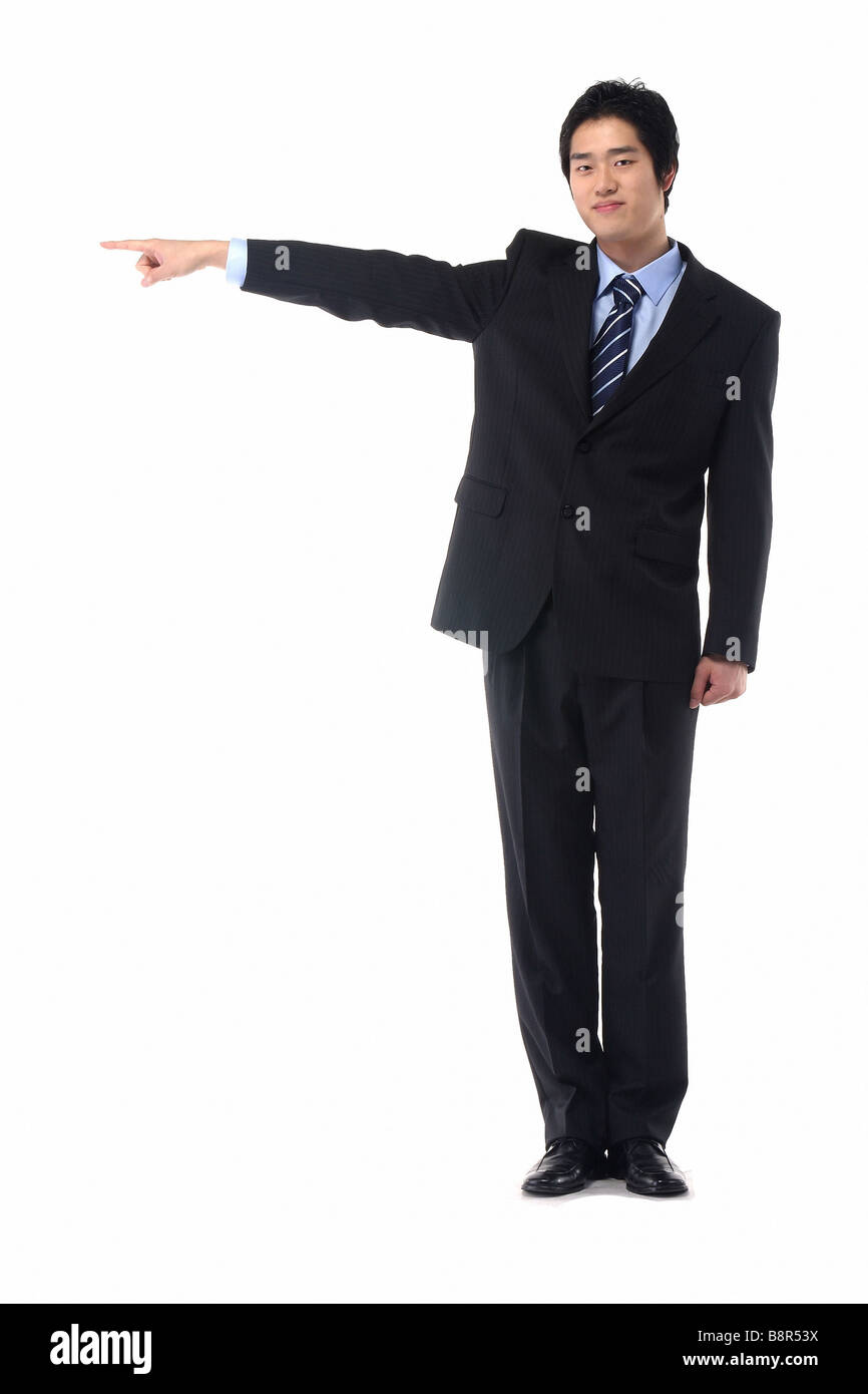 Young Business Man Stock Photo - Alamy