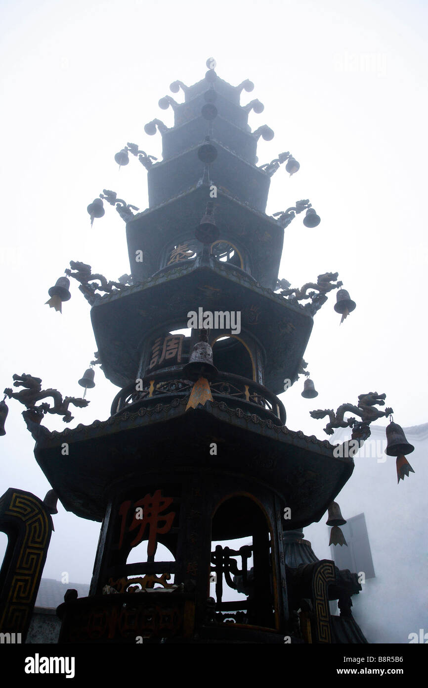 Pagoda close up Stock Photo - Alamy