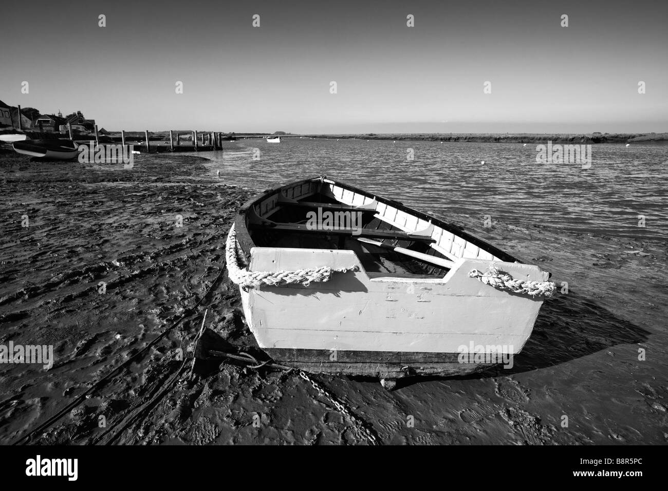 Burnham Overy Staithe on the picturesque [North Norfolk Coast] East ...