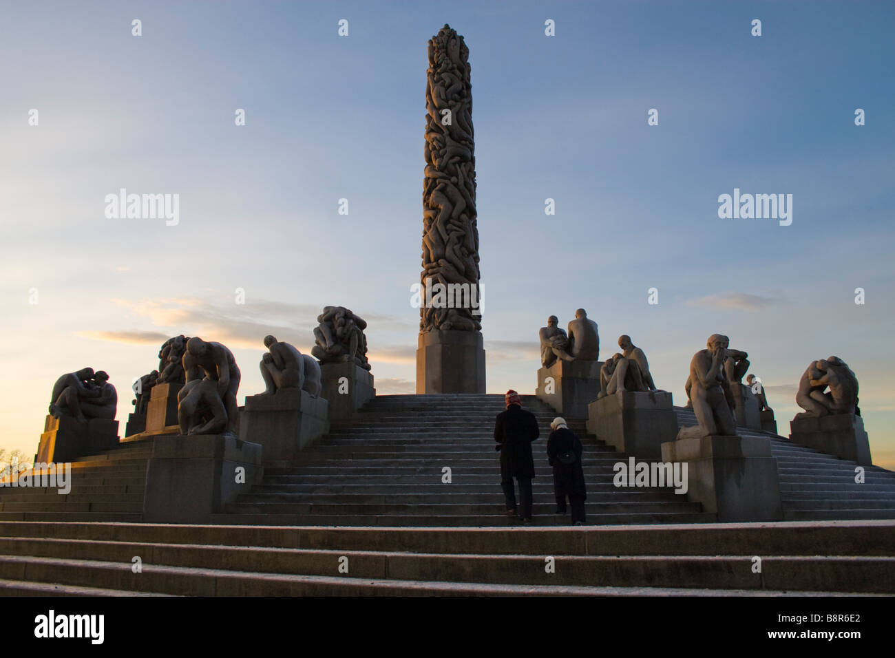 Gustav Vigeland Sculpture Park, Oslo, Norway Stock Photo - Alamy