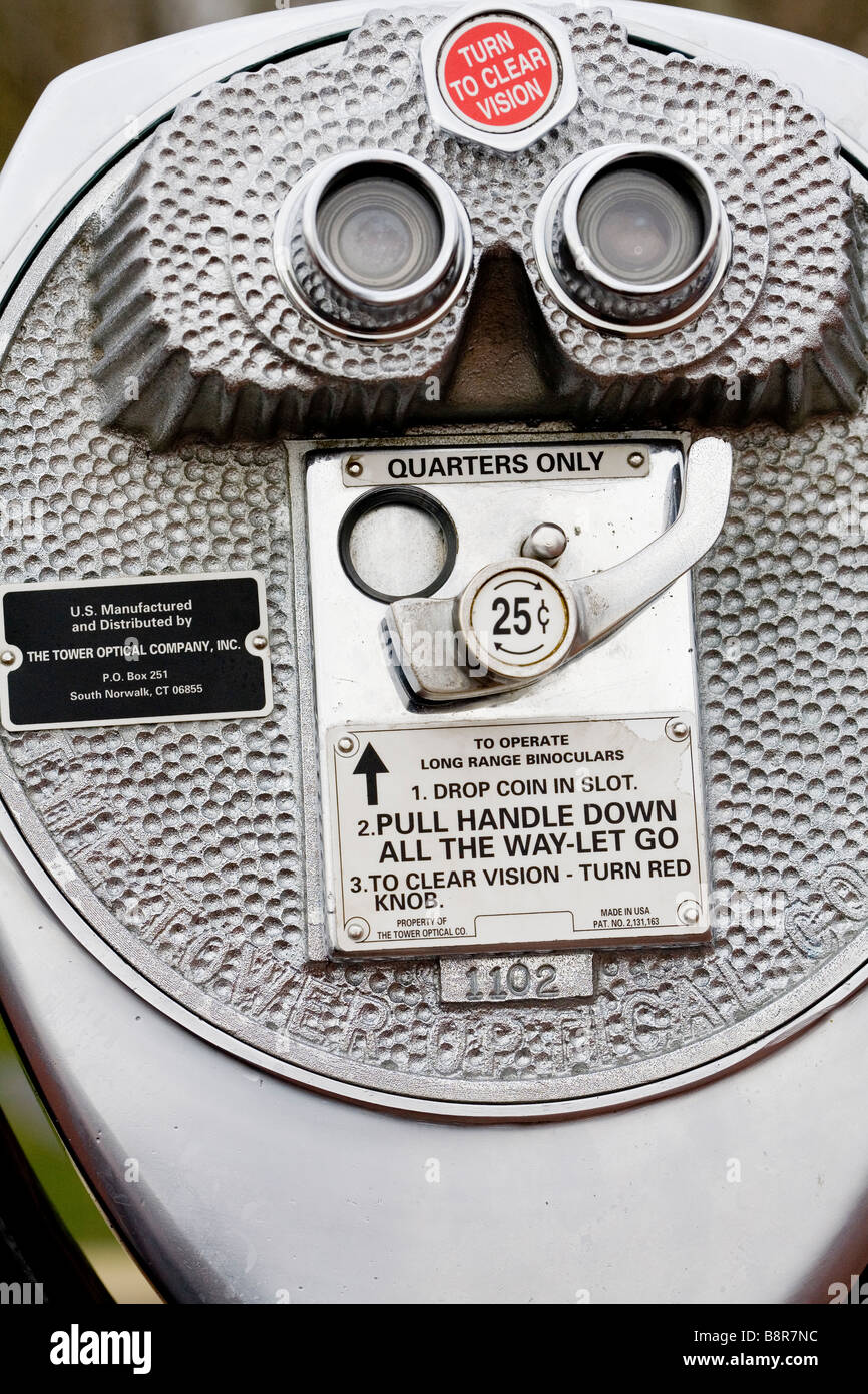 Coin Operated Binoculars Stock Photo - Alamy