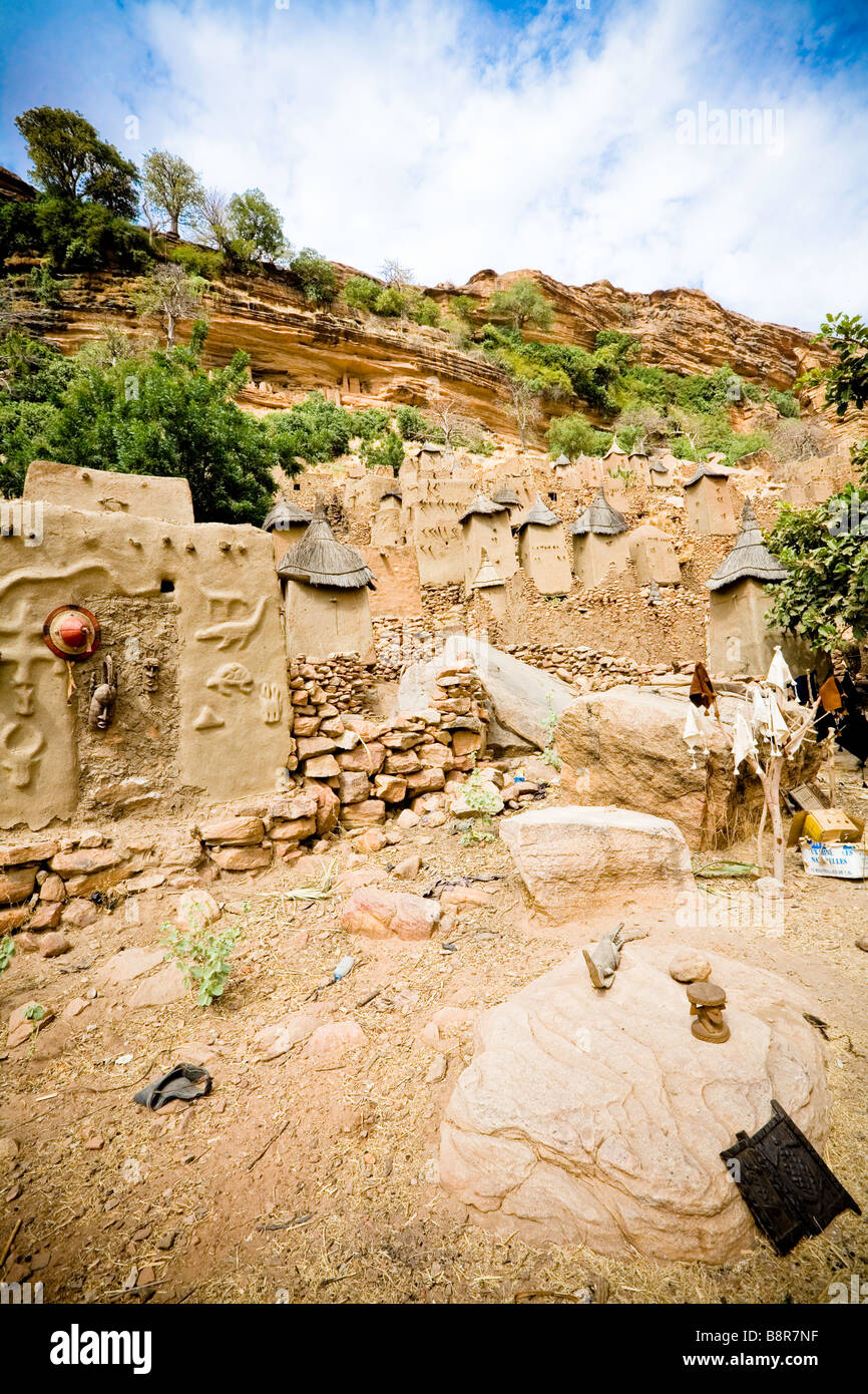 Village of Banani, Dogon Country, Mali, West Africa Stock Photo - Alamy