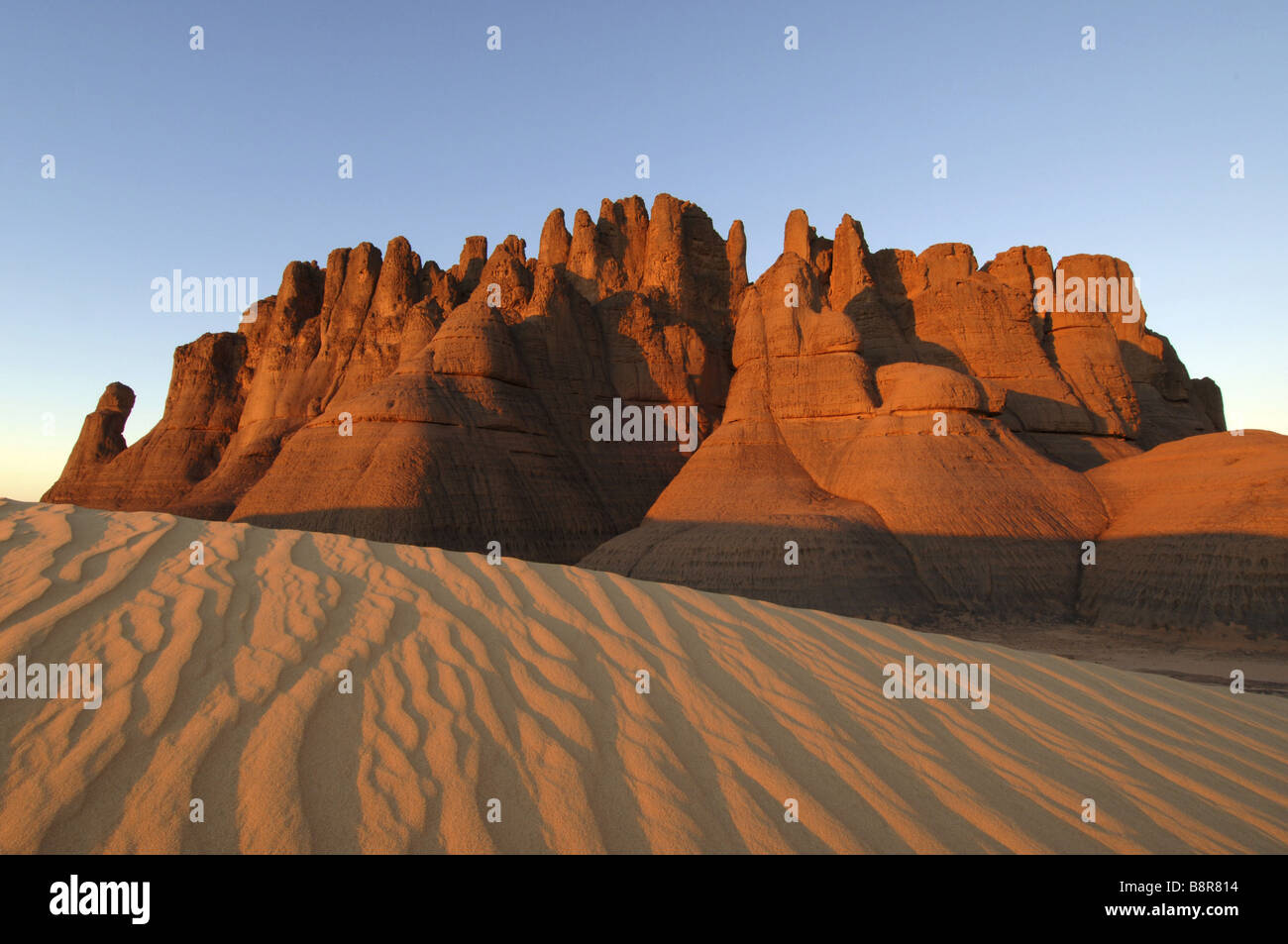 desert landscape, Algeria, Tin Akascheker Stock Photo - Alamy