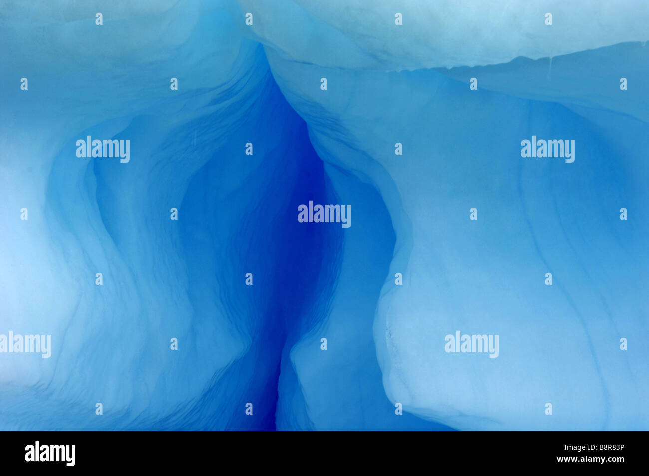 blue ice - blue wave, Greenland Stock Photo - Alamy