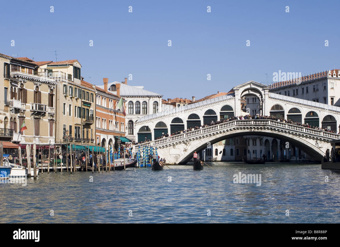 Venice - Ponte Rialto - bridge Stock Photo - Alamy