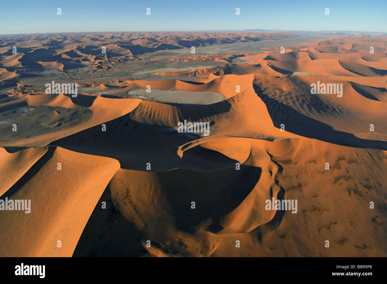 Sand dunes barchan dunes namibia hi-res stock photography and images ...