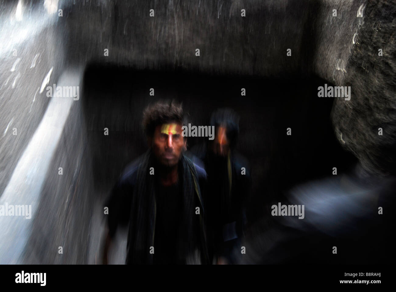 Buddhist caves at Ellora, Maharashtra, India Stock Photo - Alamy