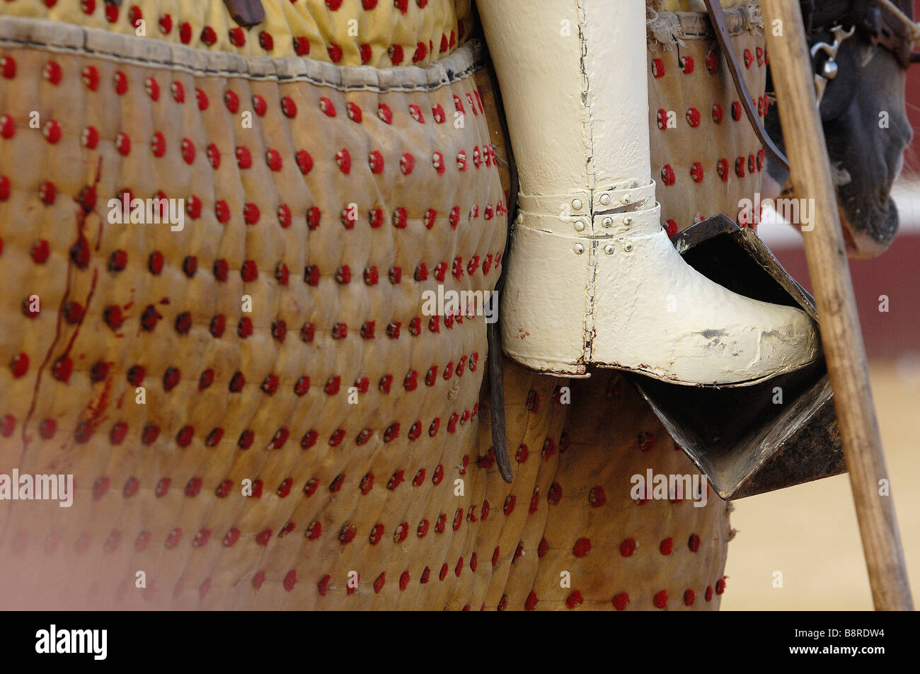Picador Spanish bullfighter at Fuengirola fair Malaga province ...