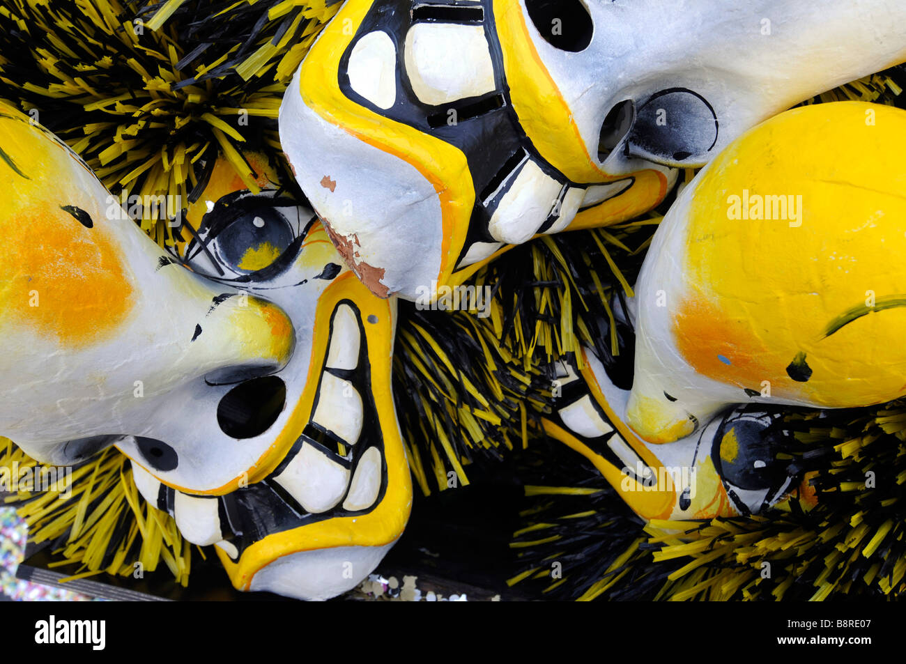 Carnival in germany traditional masks hi-res stock photography and ...