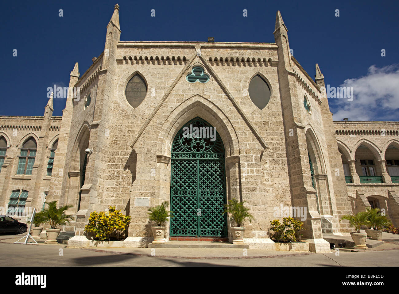 Barbados Parliament Buildings, located at the top of Broad Street ...
