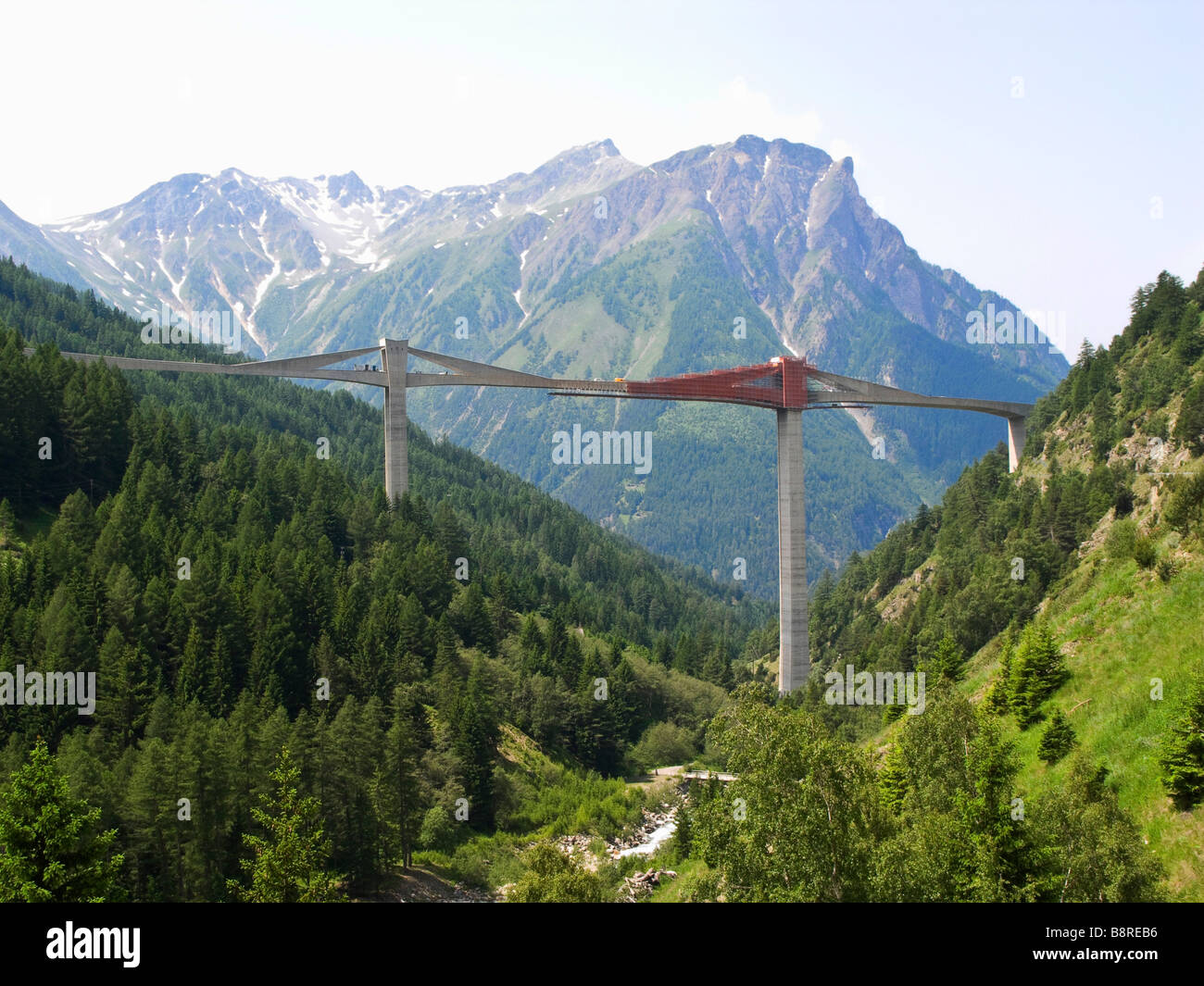 Switzerland construction bridge hi-res stock photography and images - Alamy