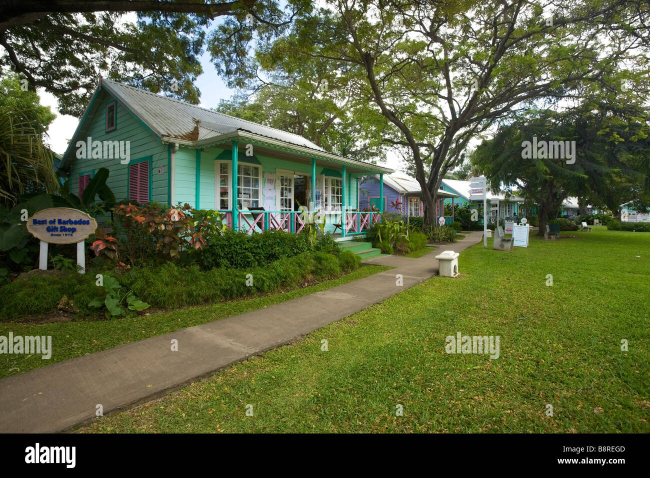 Chattel House Village, Chattel House style gift shops in Holetown ...