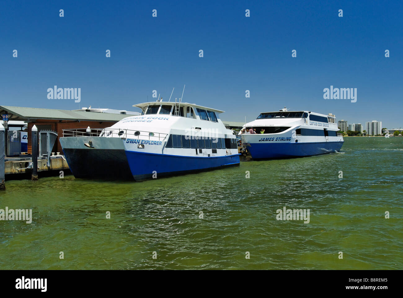 Perth Western Australia City Centre Waterfront catermaran tourist ...