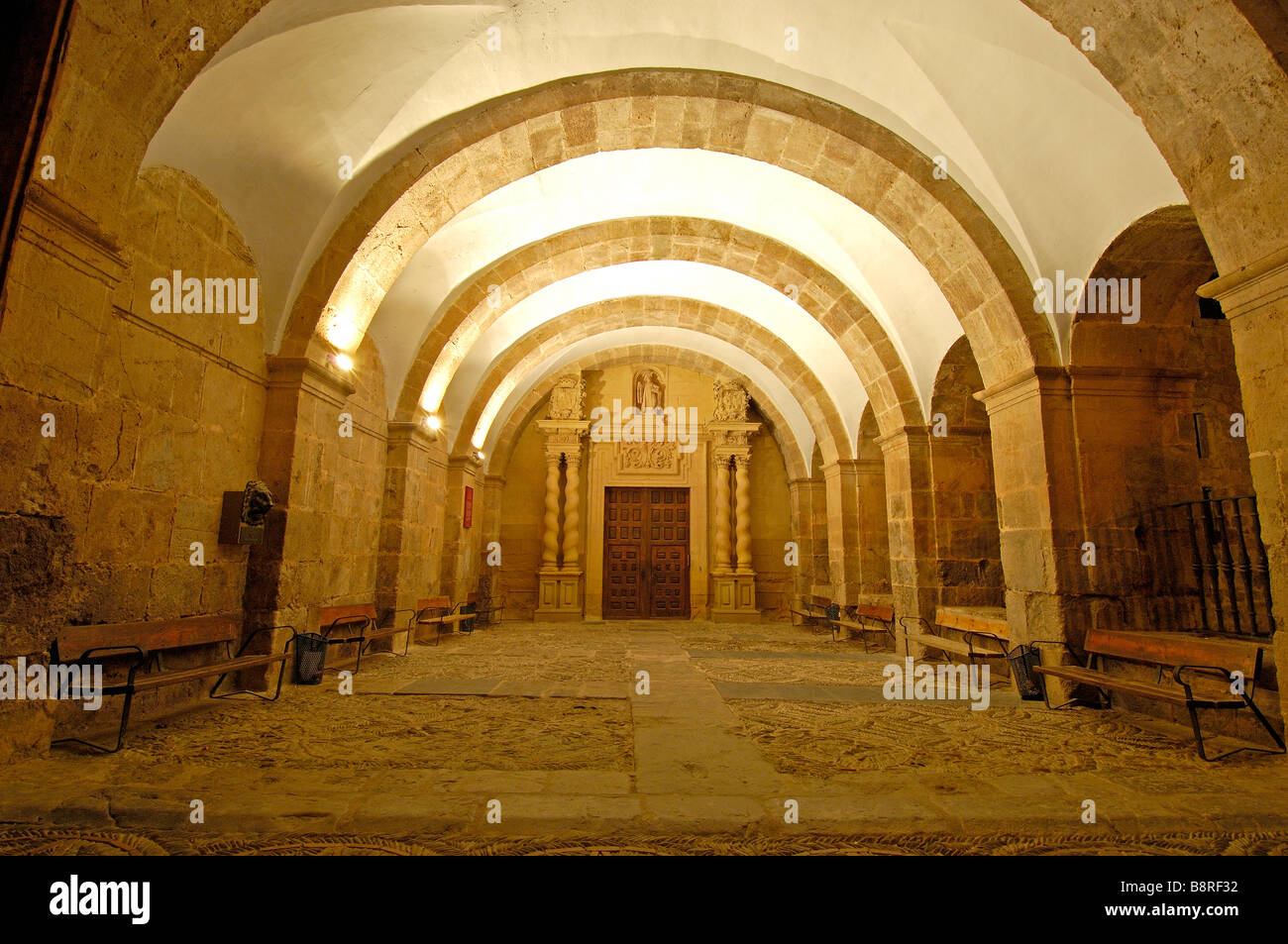 Cloister monastery of san millan yuso hi-res stock photography and ...