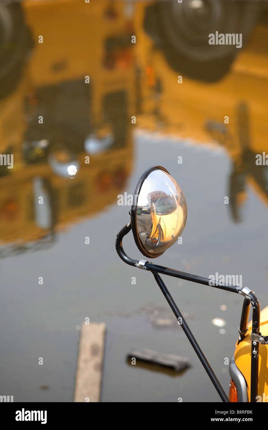 Bus mirror detail hi-res stock photography and images - Alamy