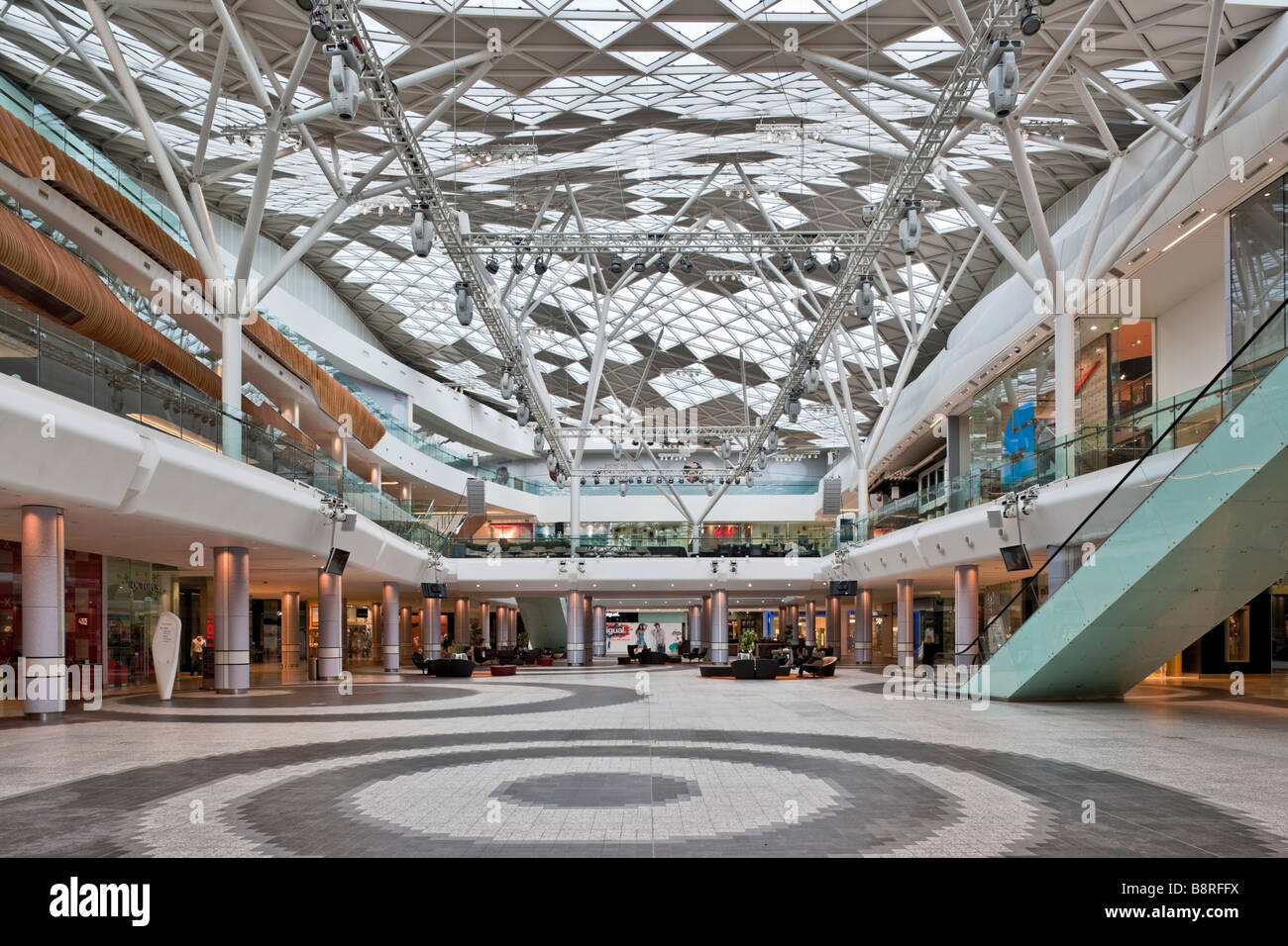 Westfield Shopping Centre in Shepherds Bush West London Stock Photo - Alamy