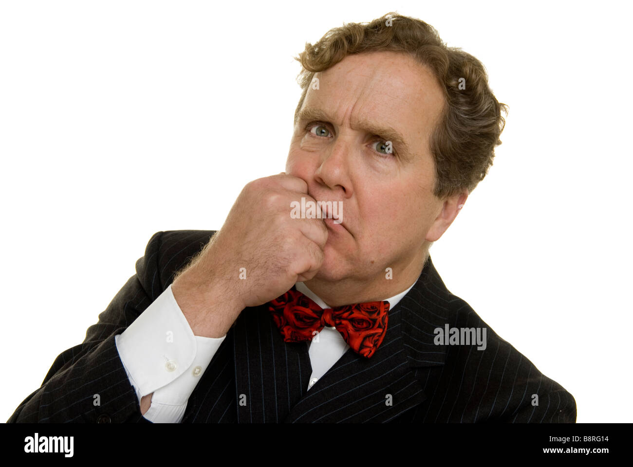 Worried thoughtful Cut Out Stock Images & Pictures - Alamy