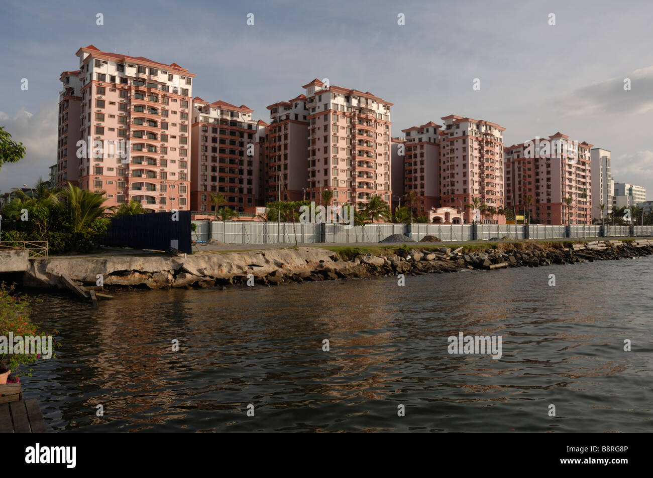 Marina Court Condominium waterfront Kota Kinabalu Sabah Malaysia Borneo ...
