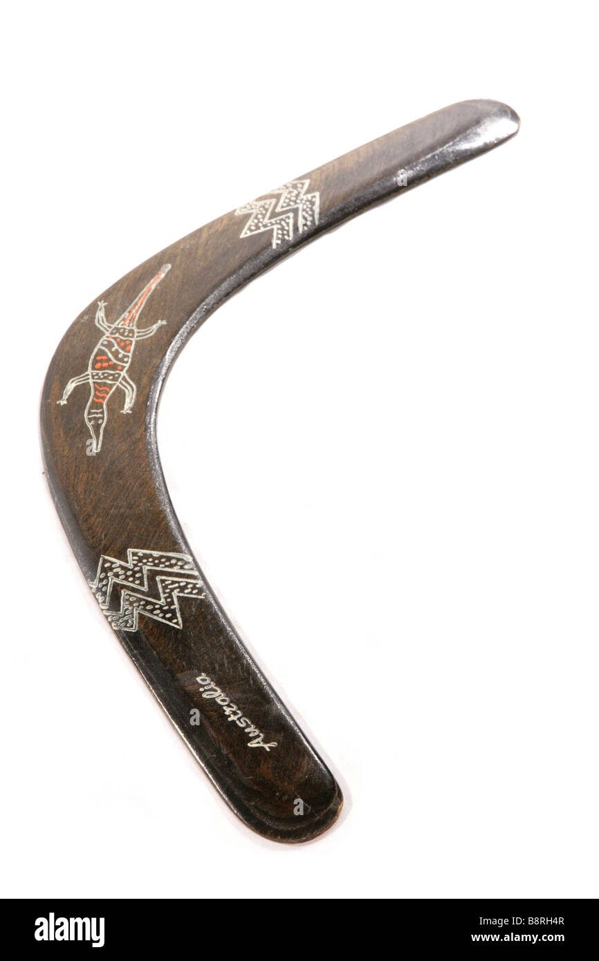 Australian boomerang hi-res stock photography and images - Alamy