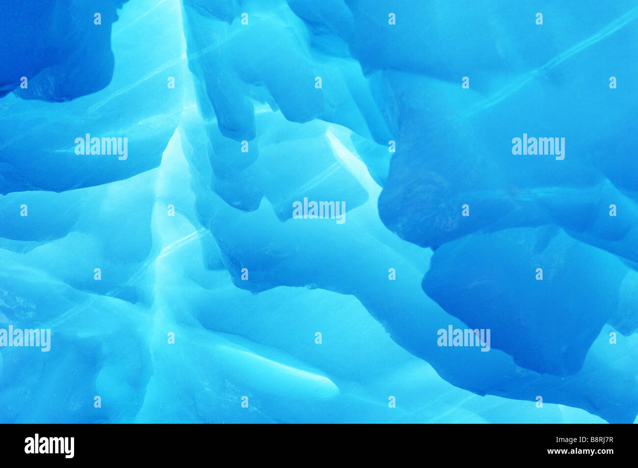typical landscape - blue ice, Greenland Stock Photo - Alamy