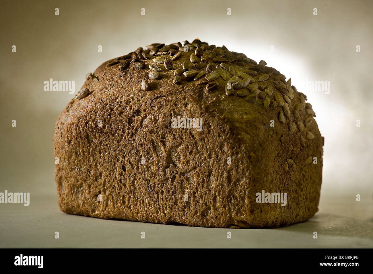 Home made loaf of wholemeal bread UK Stock Photo - Alamy