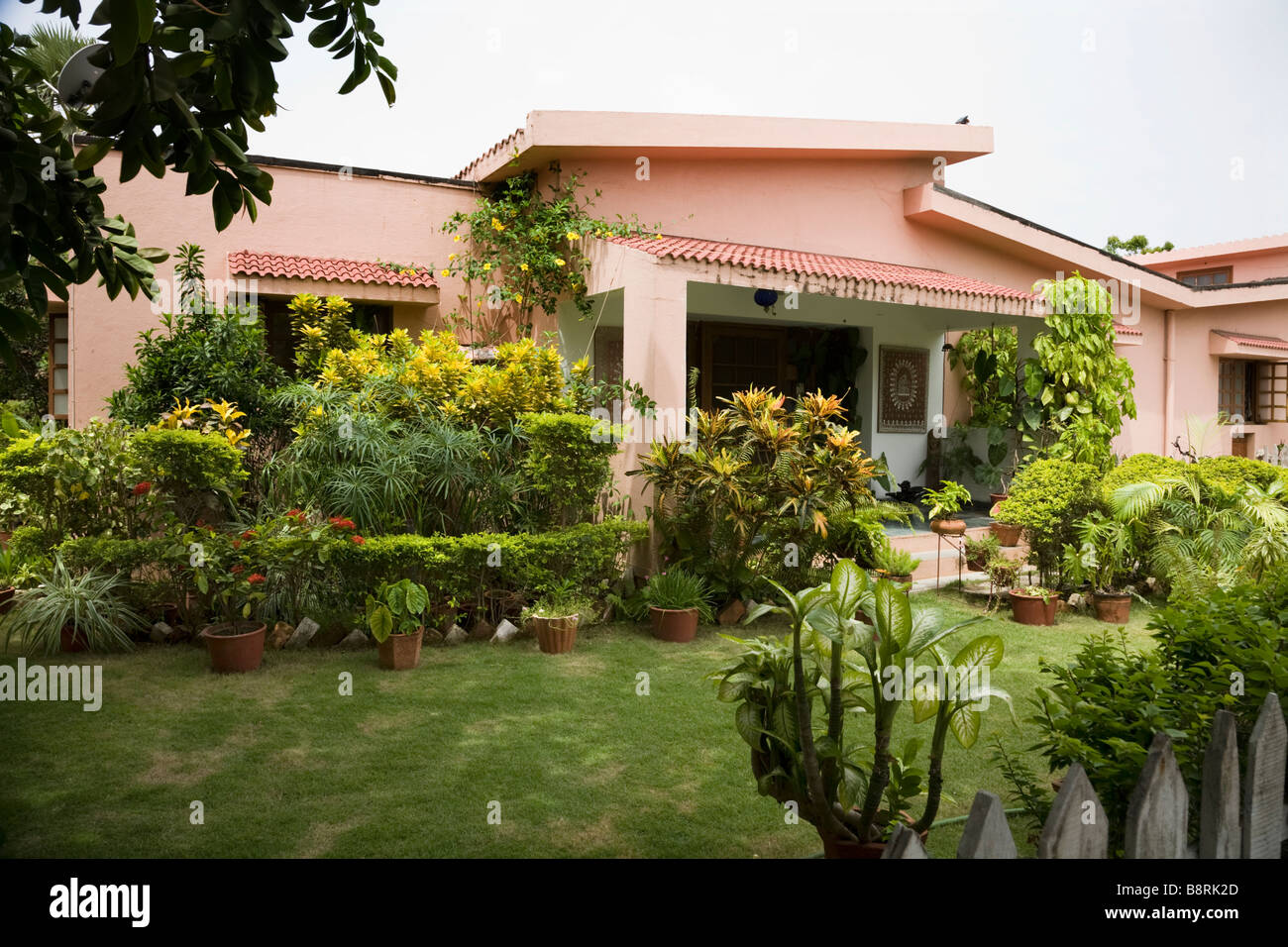 A new house which is part of a modern development of housing for ...