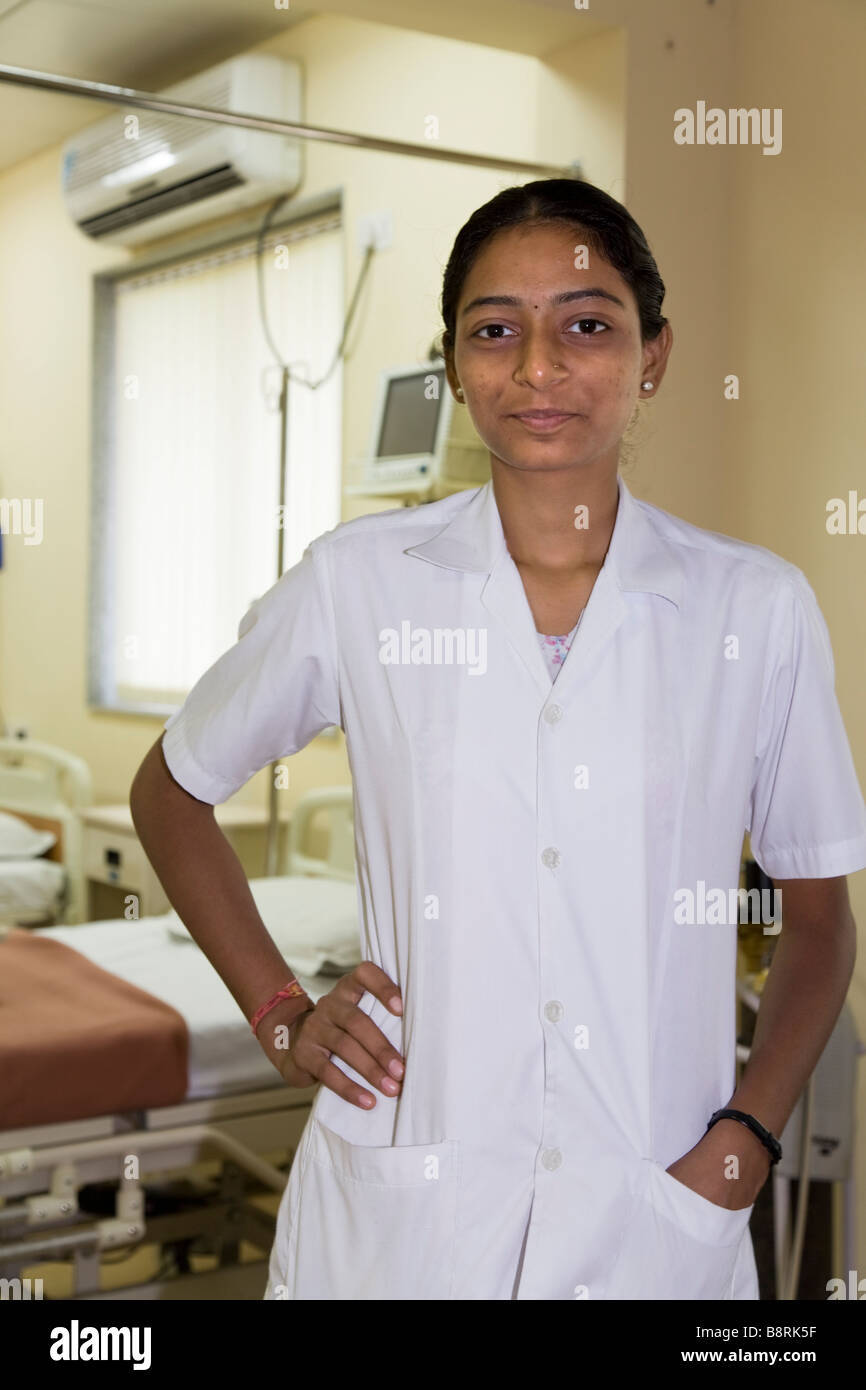 Indian Nurse In Hospital