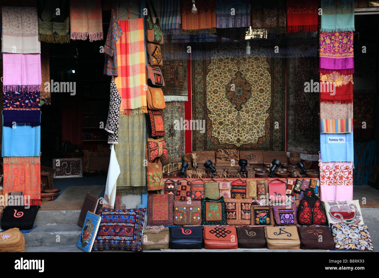 Nepal Kathmandu Thamel souvenir shop Stock Photo - Alamy
