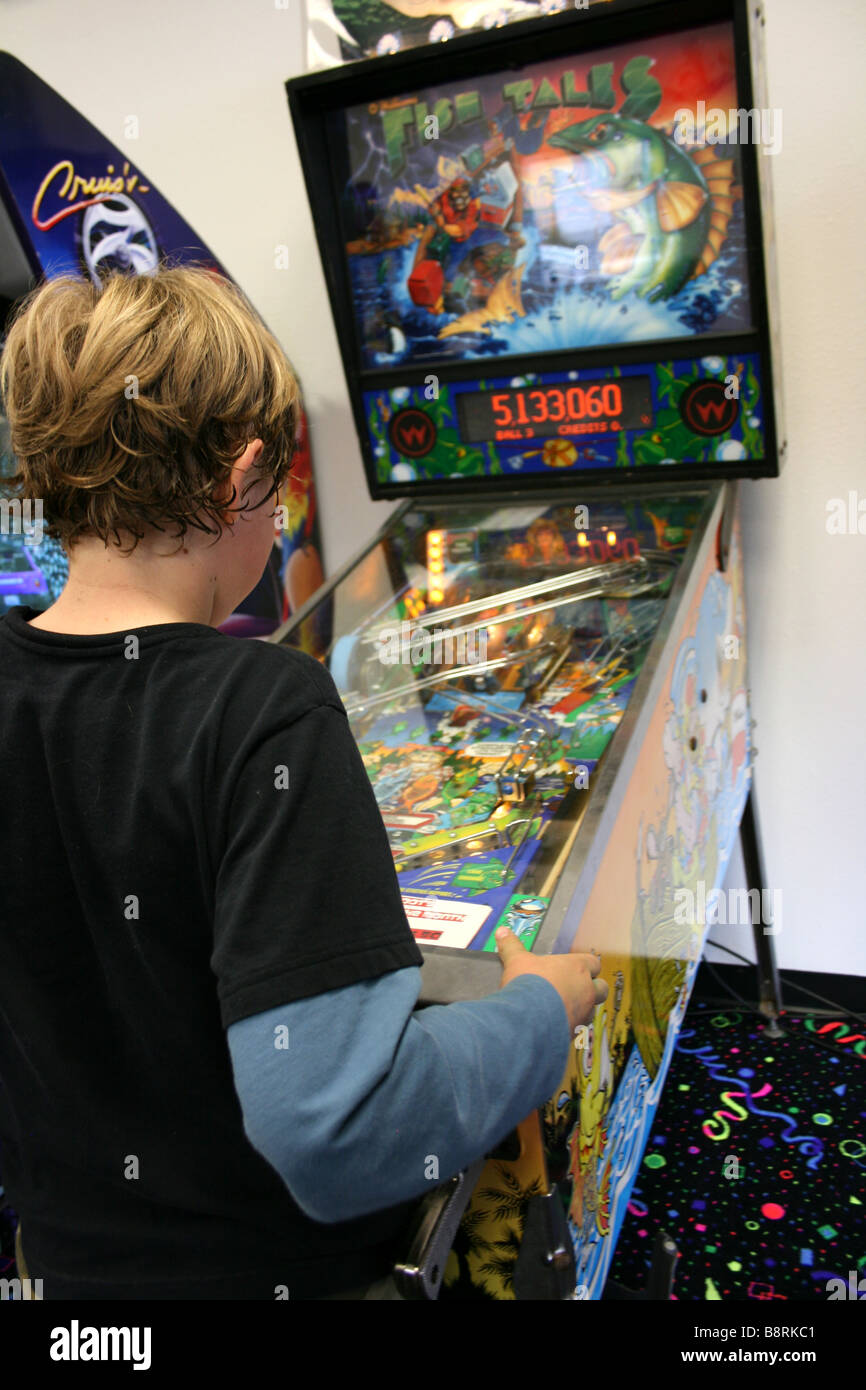 Pinball Arcade Game High Resolution Stock Photography and Images - Alamy