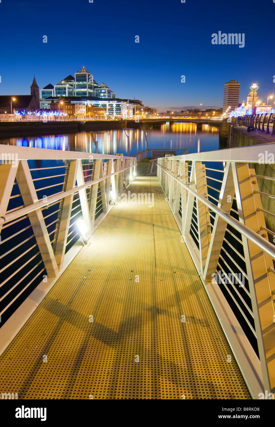 Dublin bridge path hi-res stock photography and images - Alamy
