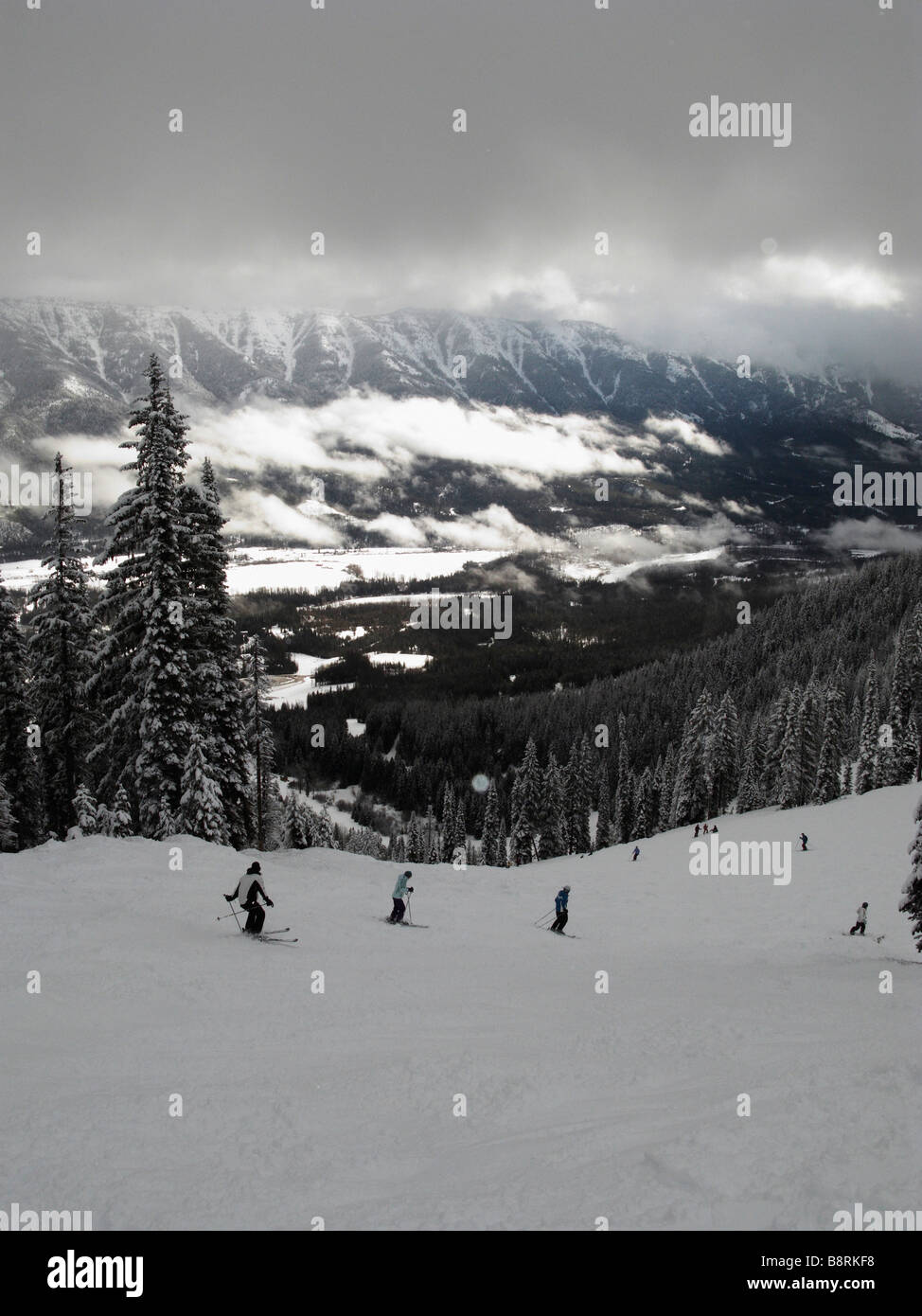 Fernie alpine resort hi-res stock photography and images - Alamy