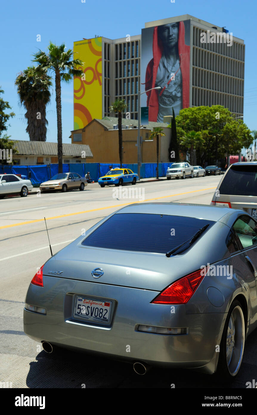 A street scene at Sunset Strip, Hollywood CA Stock Photo - Alamy