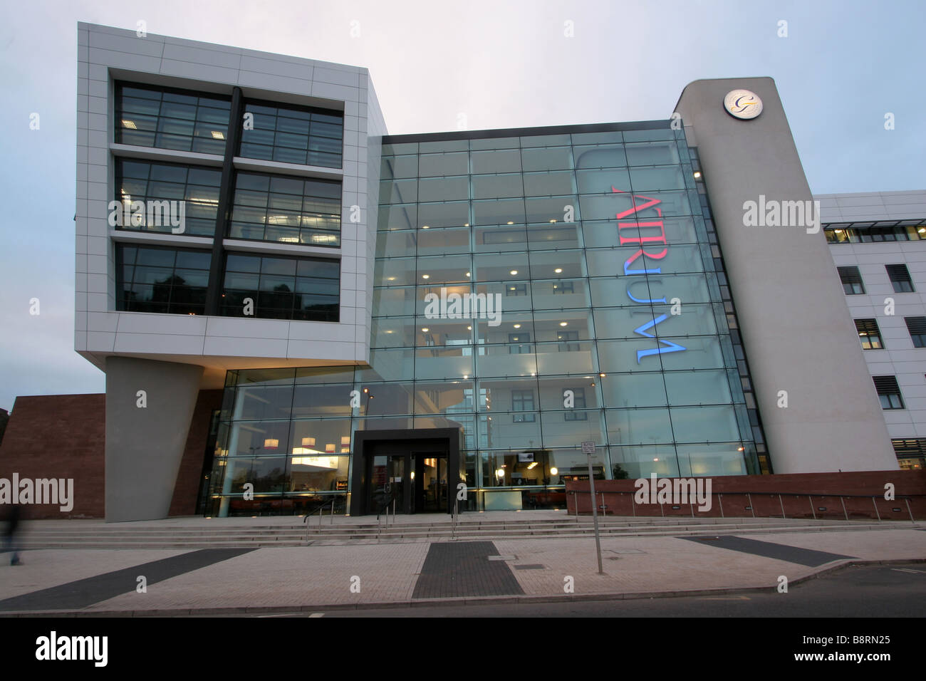 Atrium building home of the Cardiff School of Creative and Cultural ...