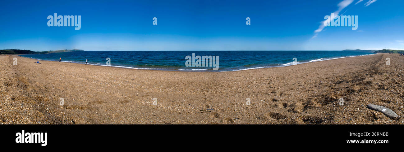sand spit at slapton the south hams devon on the south west coast path ...
