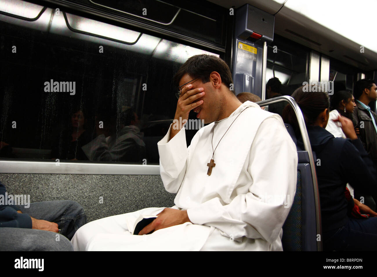 Paris priest hi-res stock photography and images - Alamy