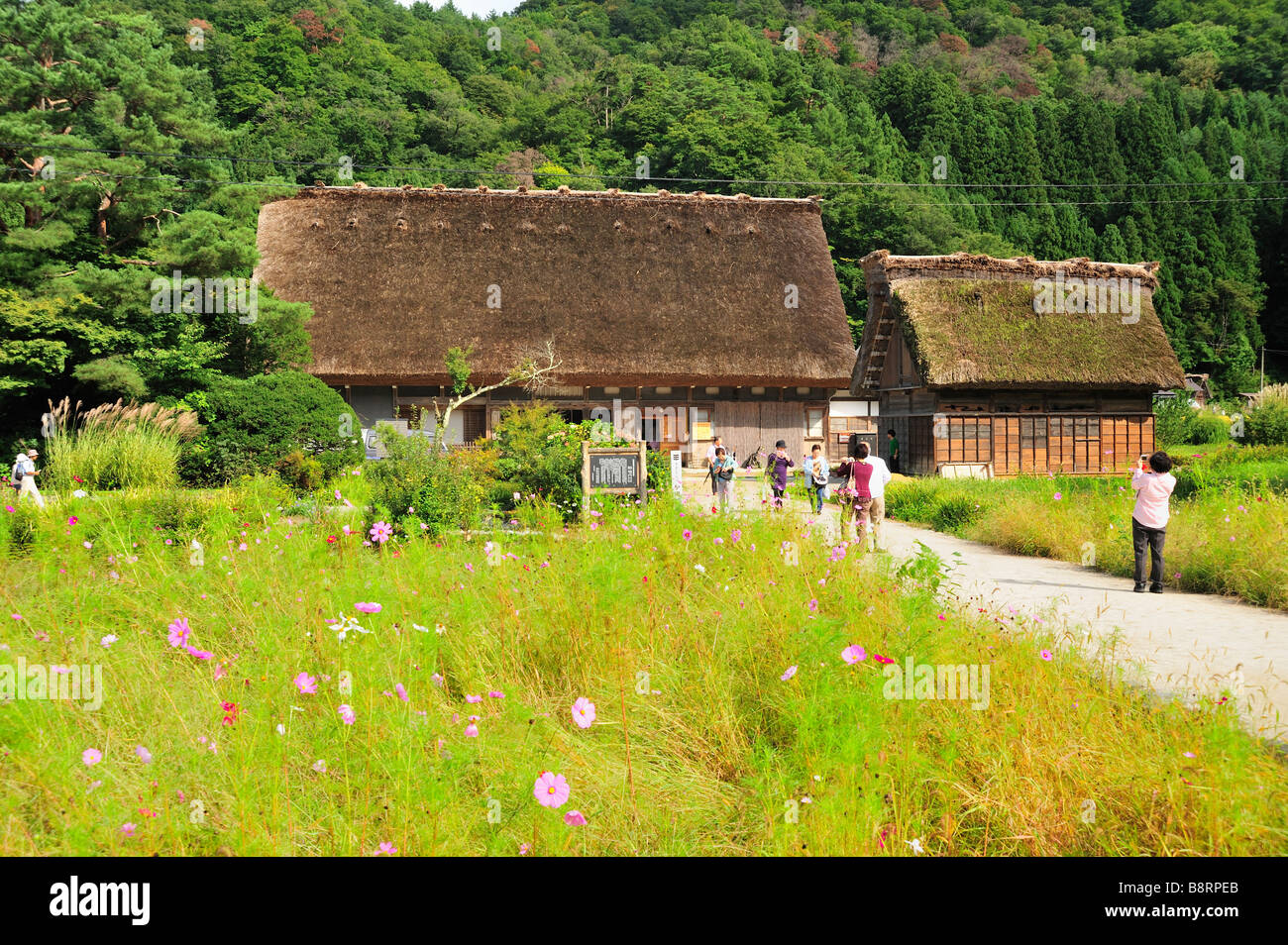 Wada House, Shirakawa-go, Gifu Prefecture, Japan Stock Photo - Alamy