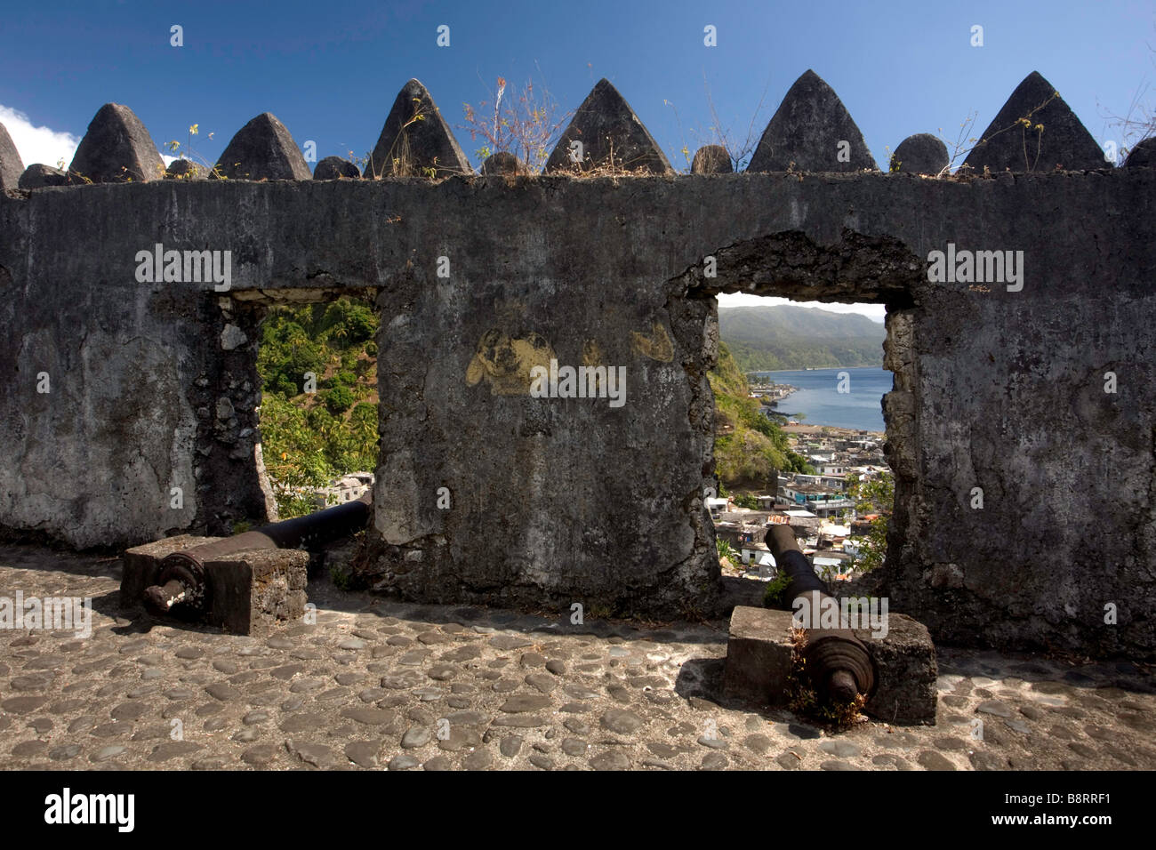 Comoros anjouan mutsamudu le citadelle hi-res stock photography and ...