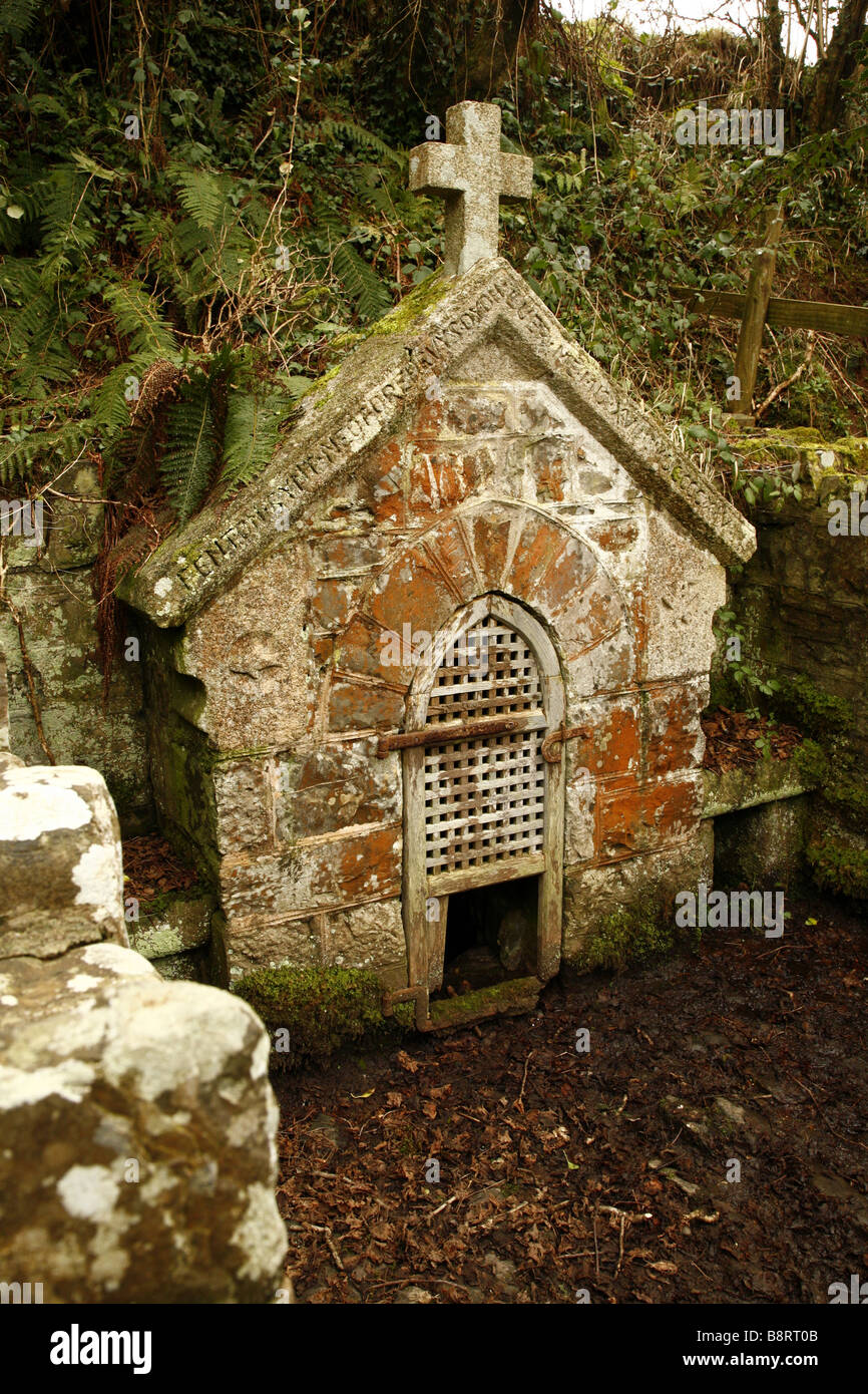 The well of St Neot near Bangors and Poundstock,Cornwall,UK Stock Photo ...
