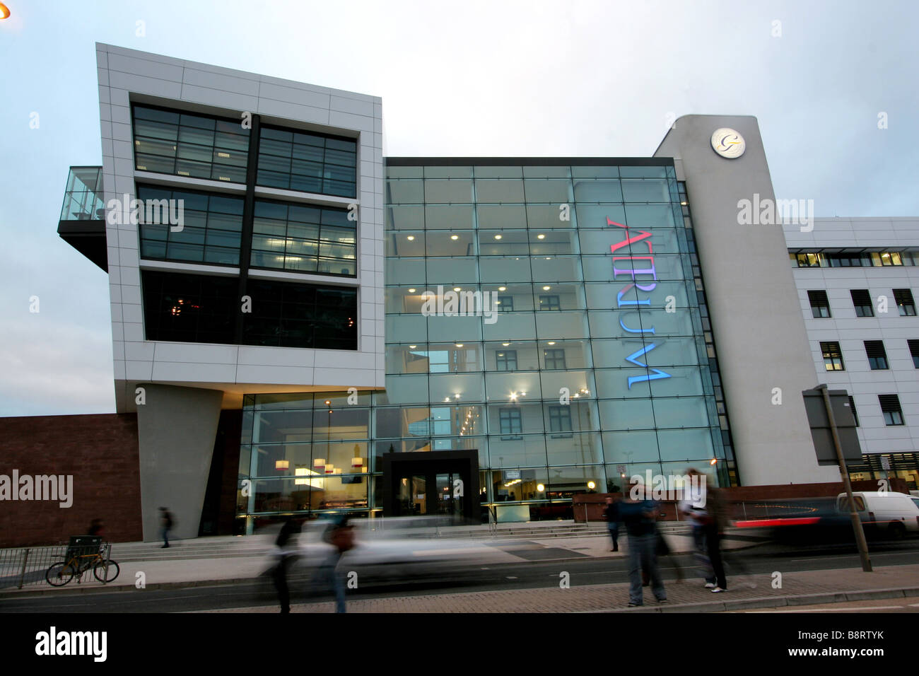 Atrium building home of the Cardiff School of Creative and Cultural ...