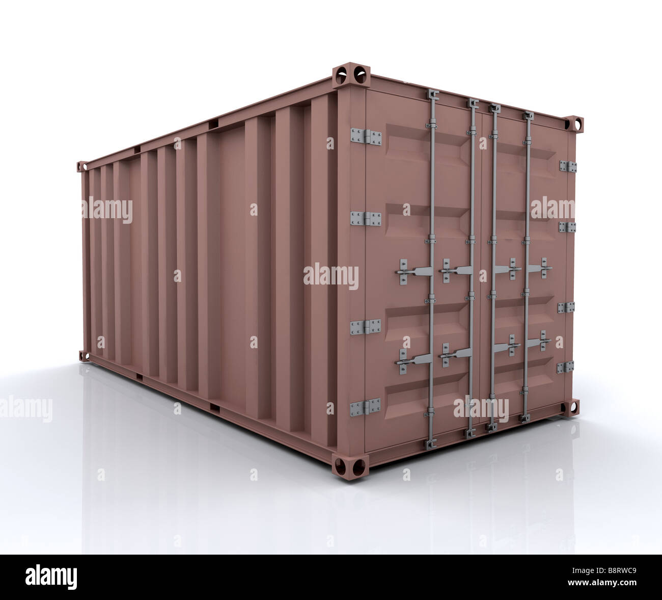3d shipping cargo container hi-res stock photography and images - Alamy