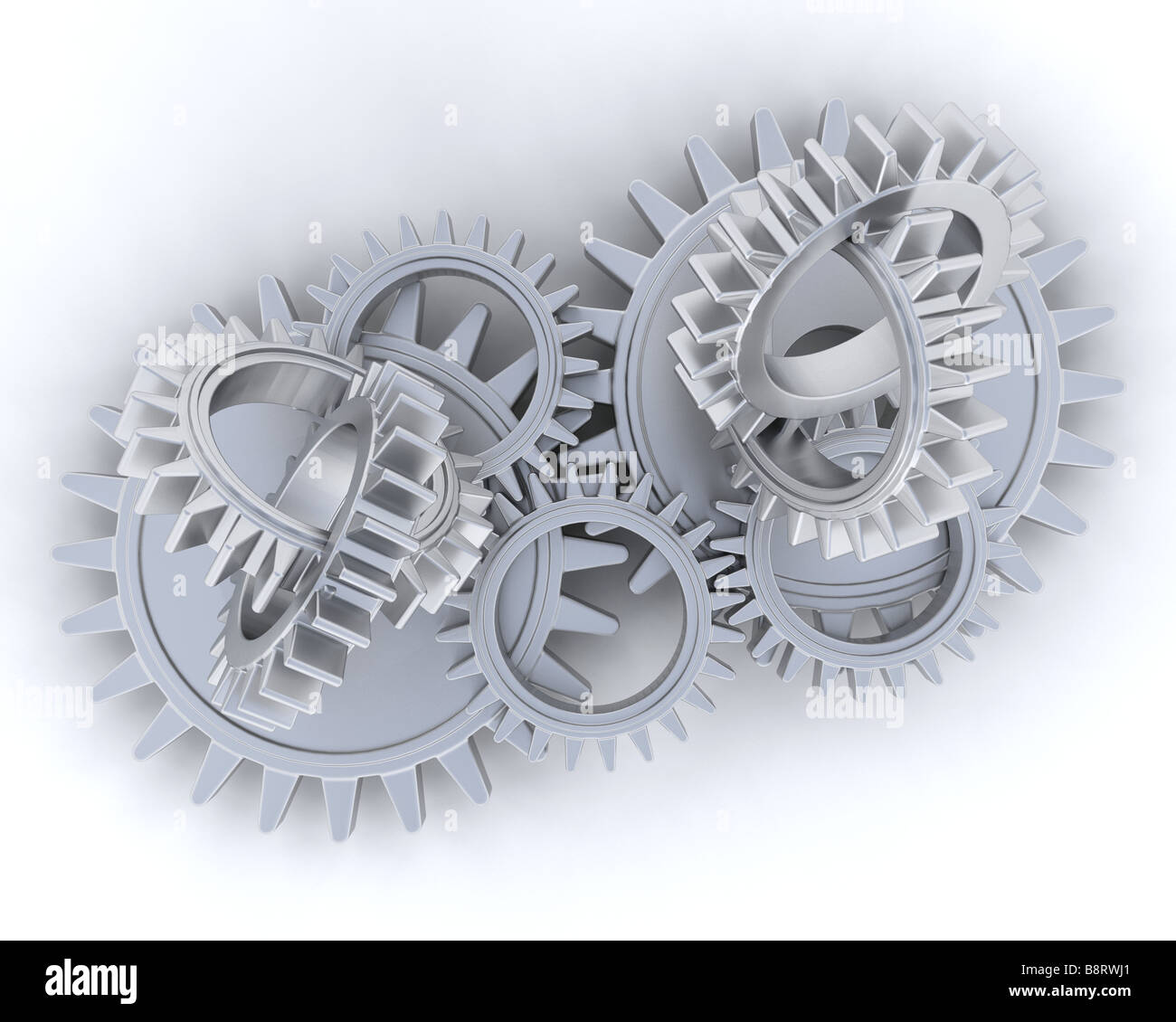 Interlocking gears hi-res stock photography and images - Alamy