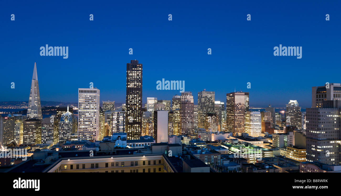 San francisco financial district skyline hi-res stock photography and ...
