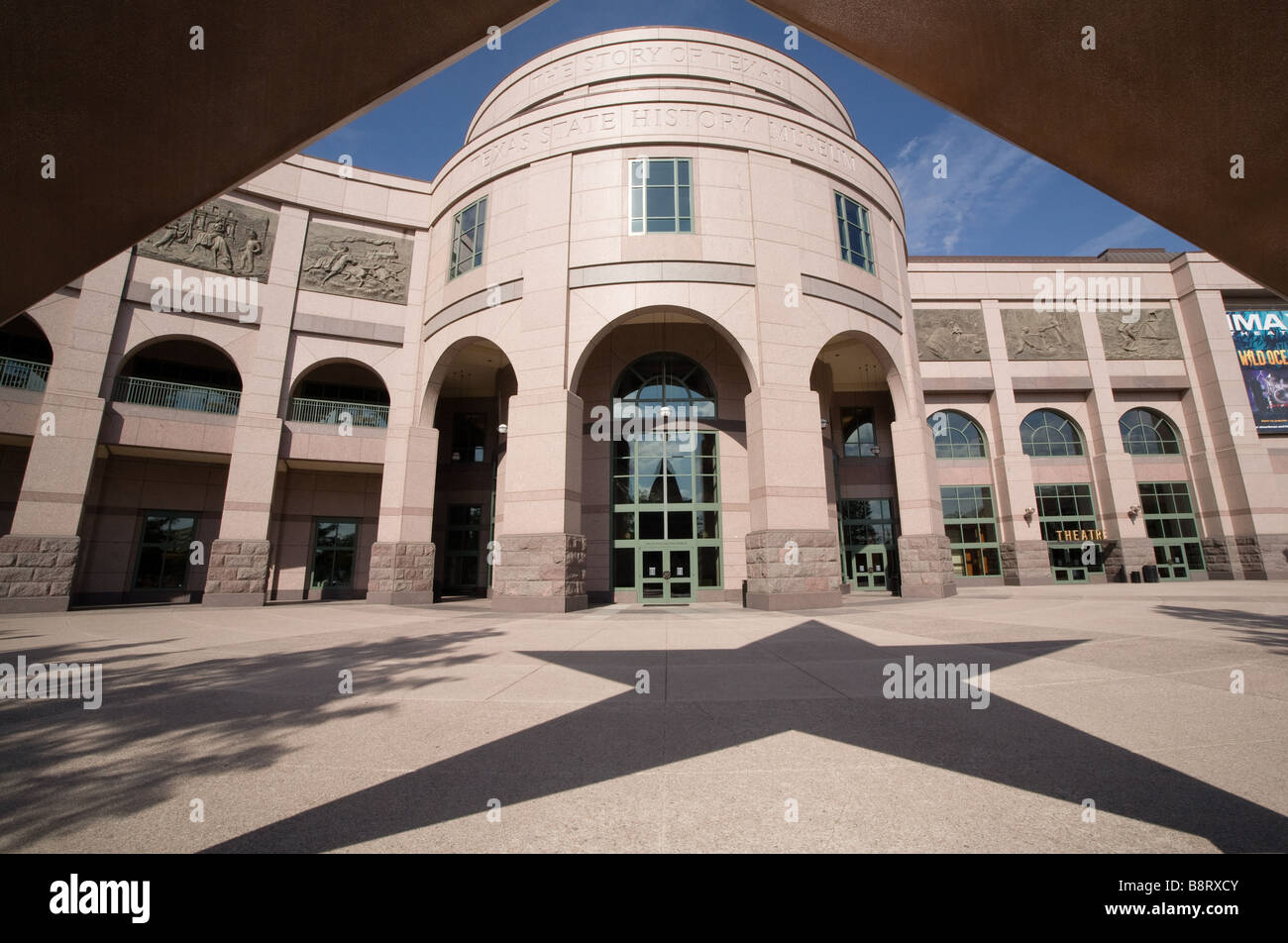 Austin, Texas - Texas State History Museum - Story of Texas Stock Photo ...
