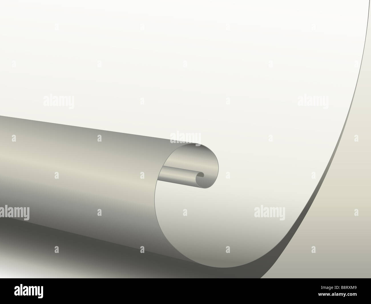 Curled piece of paper hi-res stock photography and images - Alamy