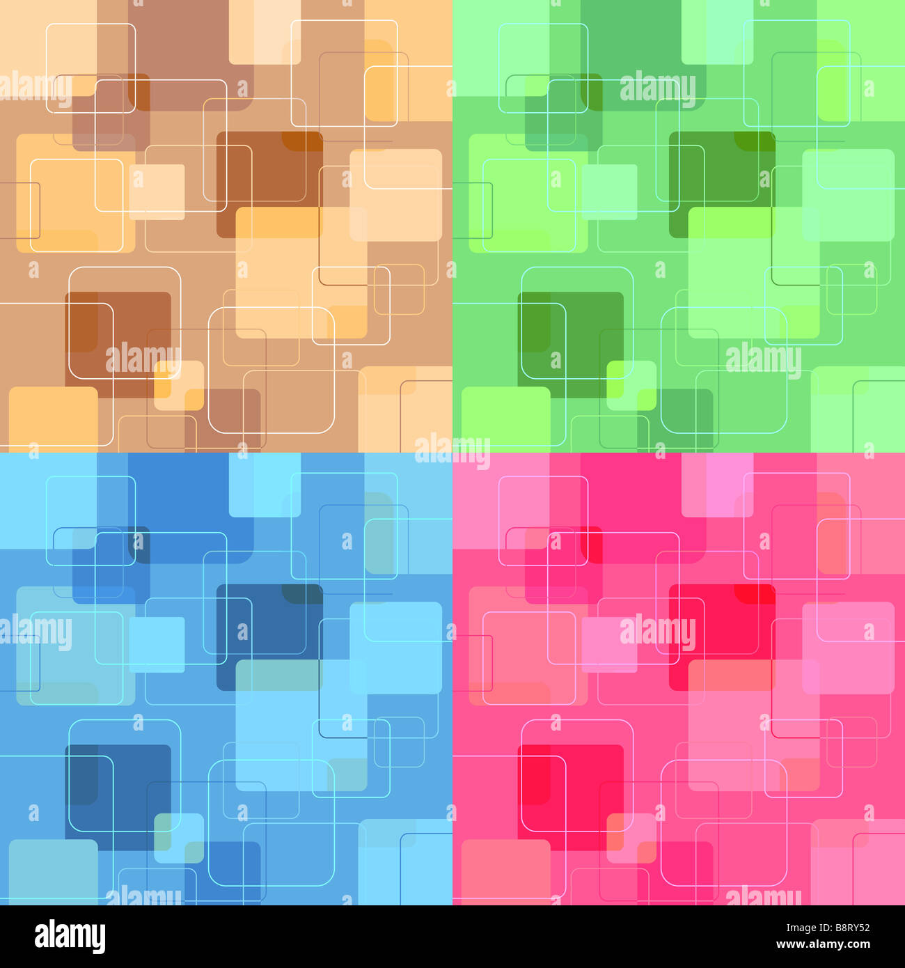 Retro style backgrounds of square Stock Photo - Alamy