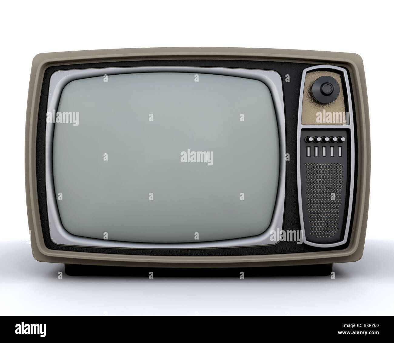 Retro styled television Stock Photo - Alamy