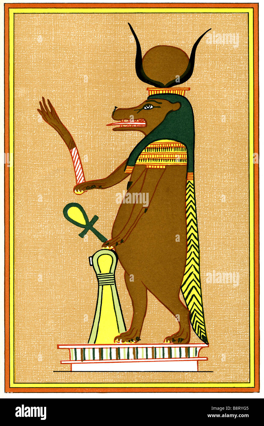 Egyptian god Taueret Stock Photo - Alamy