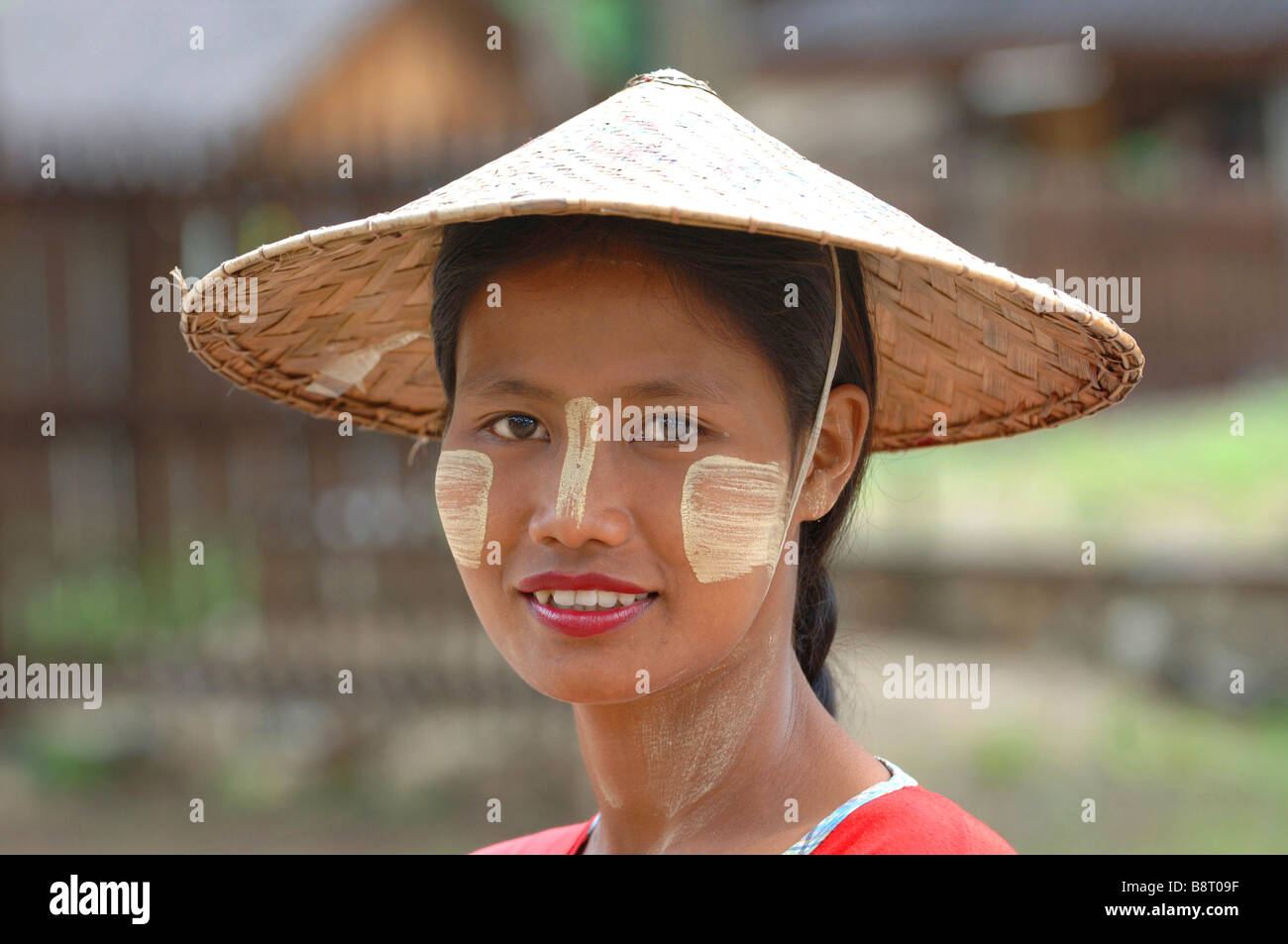 young woman from Myanmar, Burma Stock Photo - Alamy