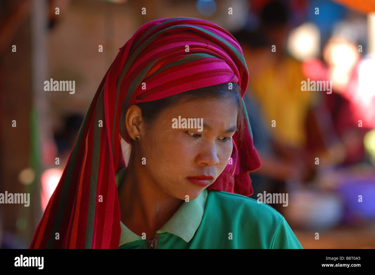 young woman from Myanmar, Burma Stock Photo - Alamy